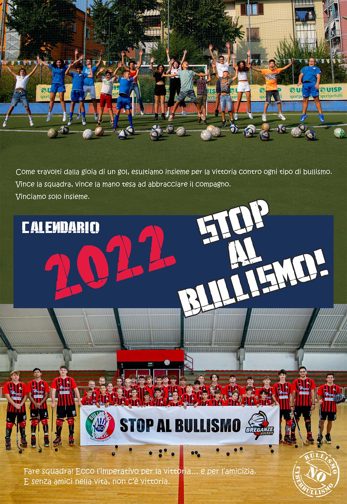 Calendario “Stop al Bullismo” - Bullismo No Grazie